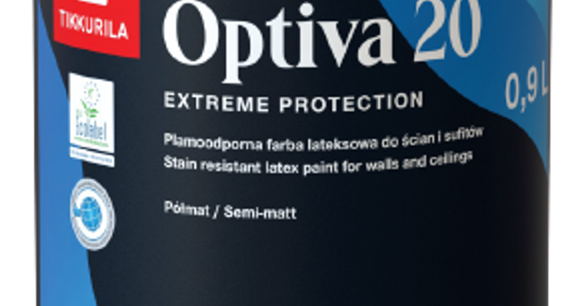 Tónování Omyvatelná barva Optiva 20 semi matt | xbarvy | xBarvy